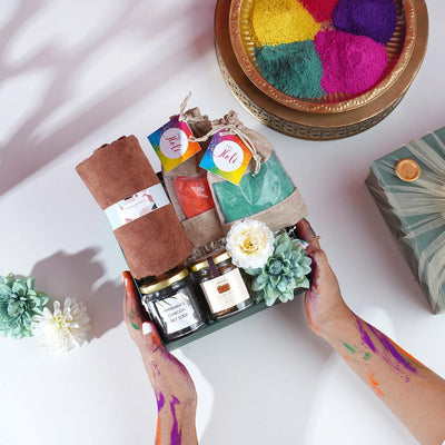 Holi Gifts - Buy Happy Holi Gift Hampers & Boxes Online – BoxUp Luxury ...